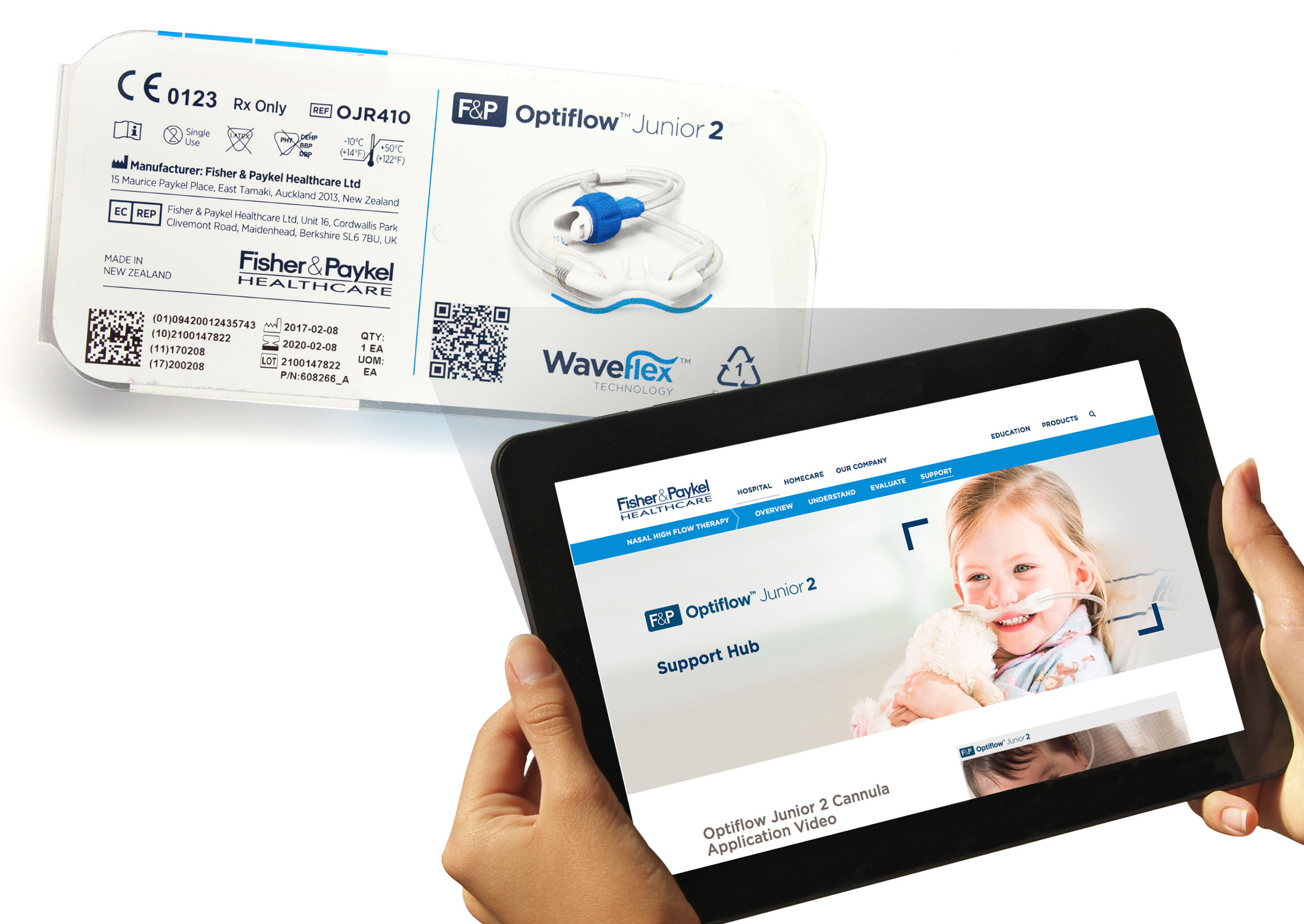 F&P Optiflow Junior 2 - Packaging | Best Awards